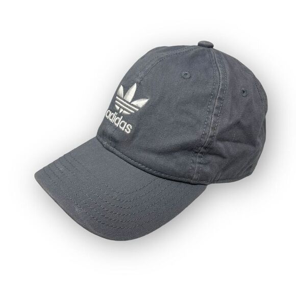 adidas | Accessories | Adidas Slideback Baseballhat Cap Blue Gray Size ...